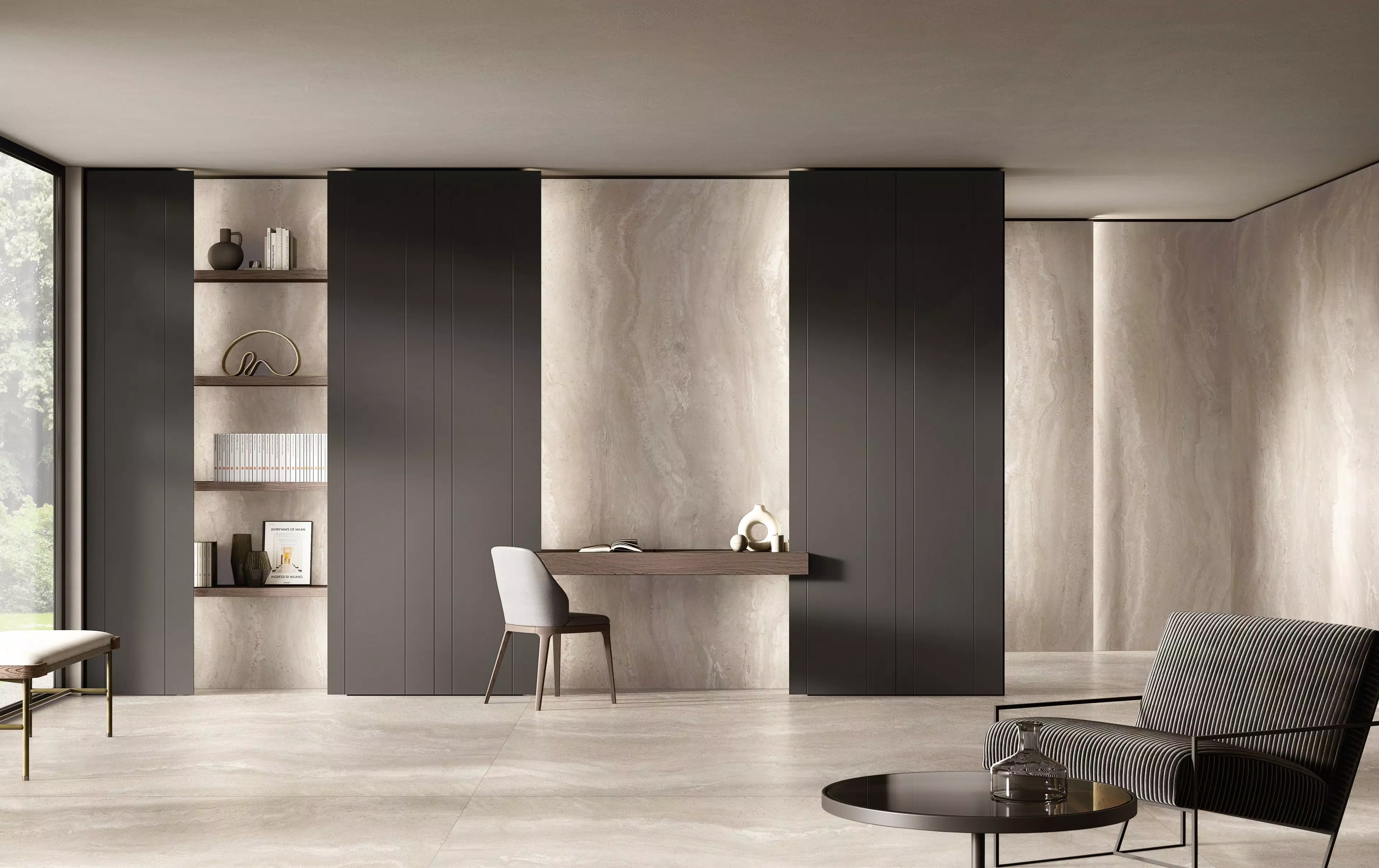 Color Pearl Travertine | Florim